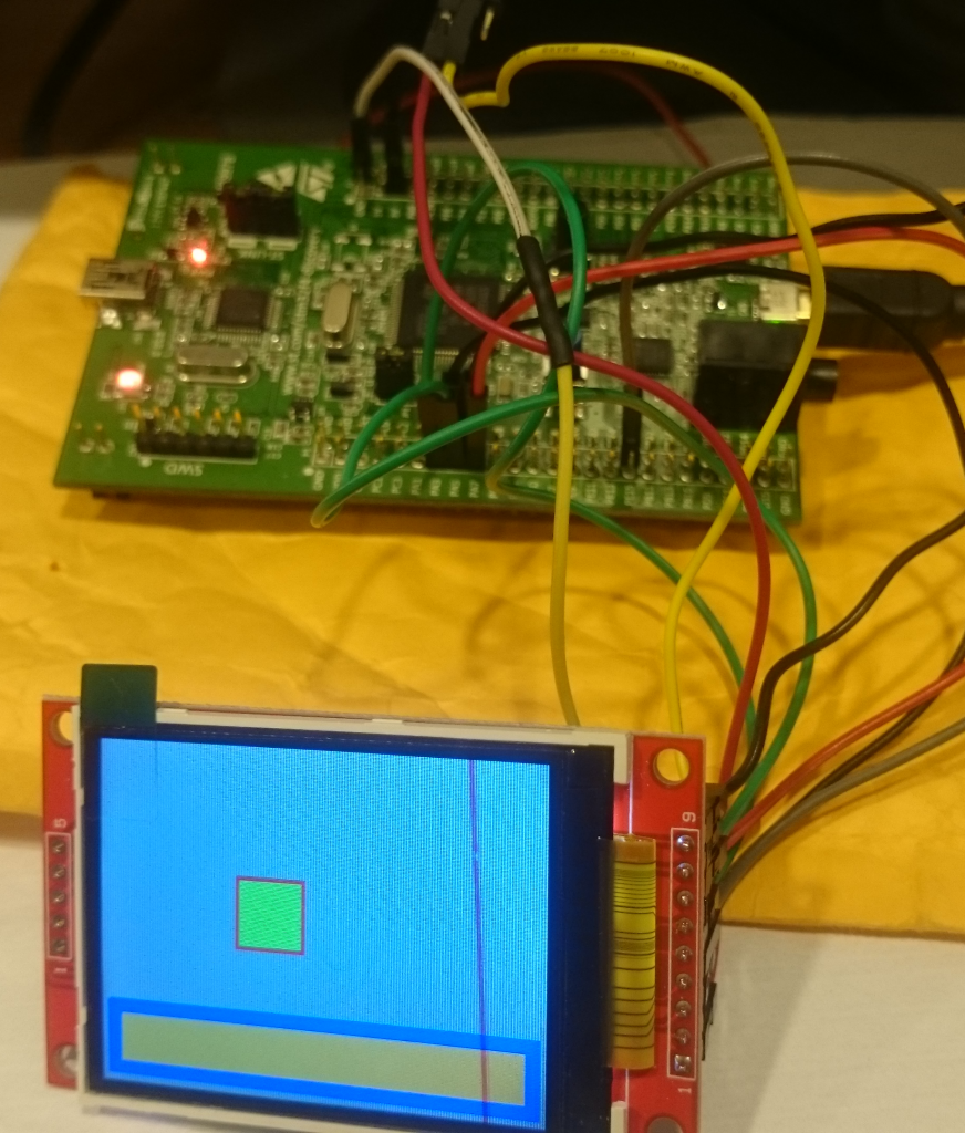 ILI9341 TFT Display 2.2 SPI MicroPython STM32F4 – LetsMakeRobot