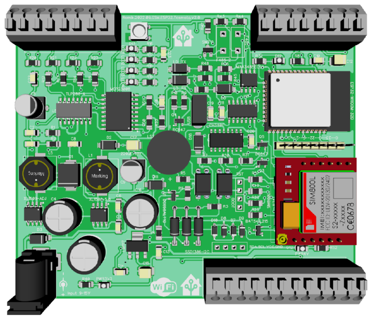 GSM-Tasmota-MQTT-ESP32 New Project V2.0 – LetsMakeRobot